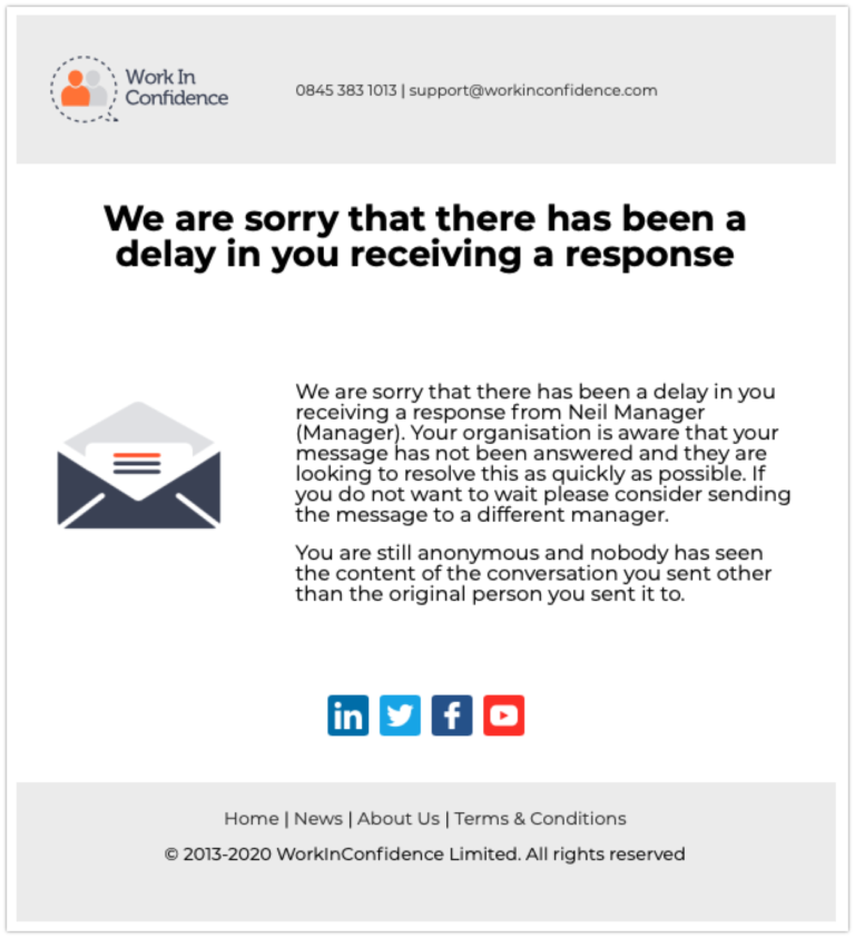 Send an Update Email when a Manager is Unavailable – WorkInConfidence ...